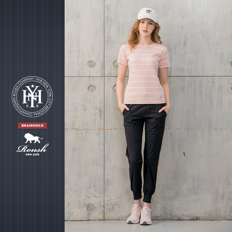 女生機能性運動束口褲 - ROUSH 美式風格時裝